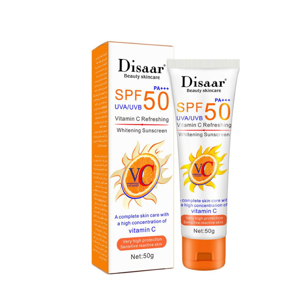 Protector solar SPF 50 con Vitamina C 50g Disaar